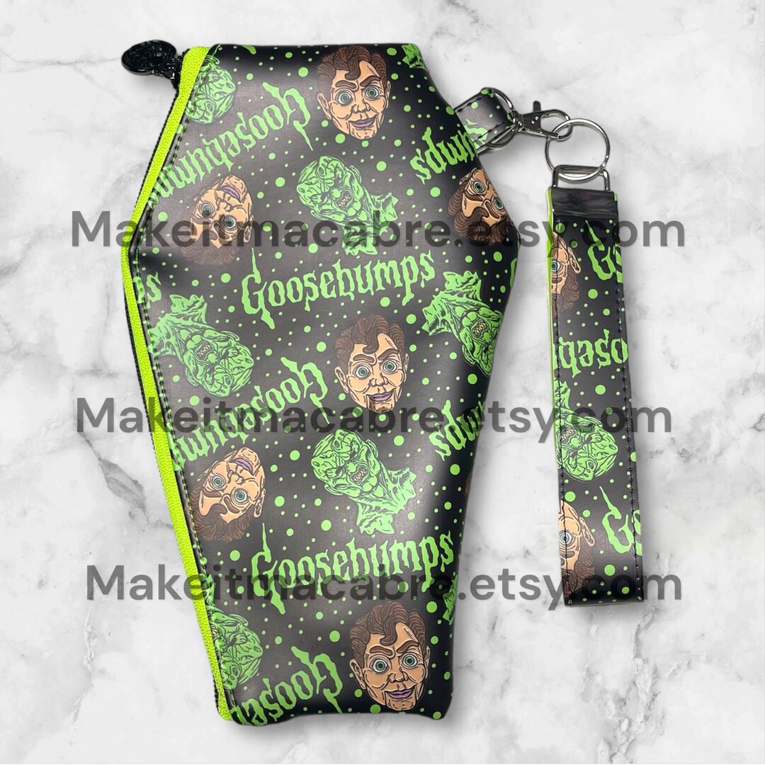 Goosebumps Coffin Wristlet/goosebumps Zipper Pouch/90's Spooky Book ...