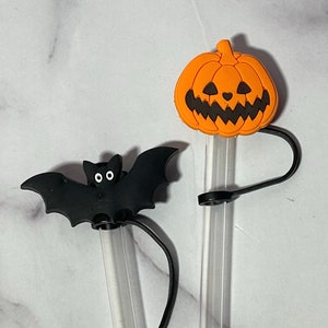 ADD ON ONLY Bat Straw Topper/straw Topper - Etsy