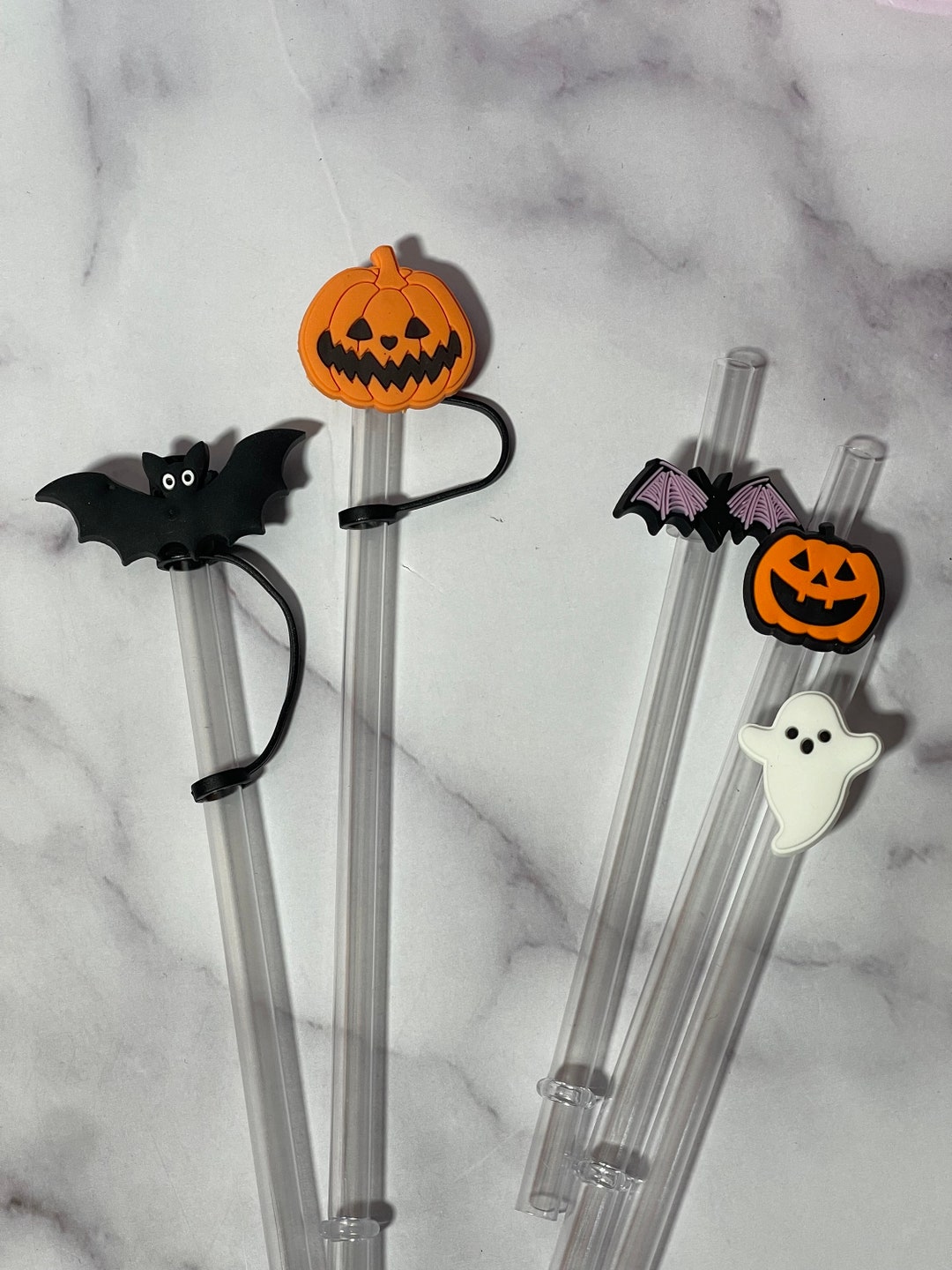 ADD ON ONLY Bat Straw Topper/straw Topper - Etsy