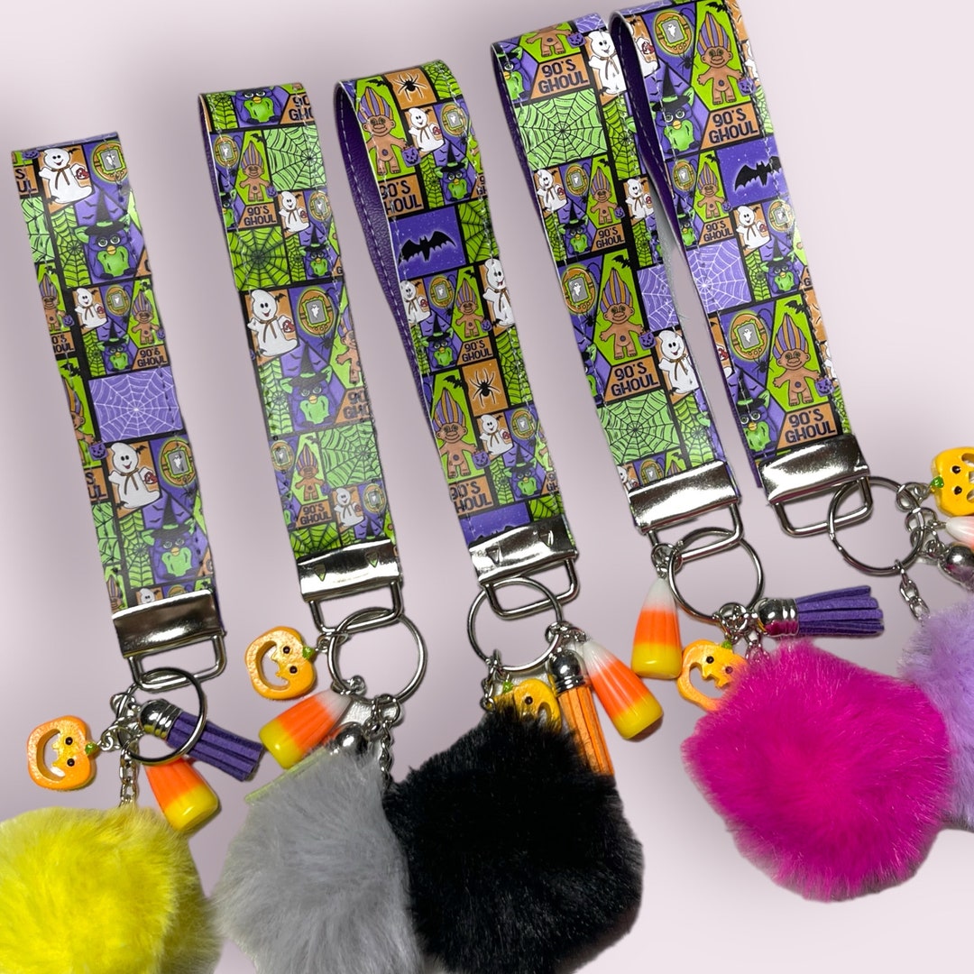 90's Ghoul Key Fob/retro Key Fob/spooky 90's Kid Keychain/90's Kid ...