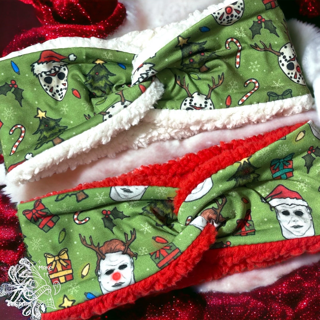 Holiday Ear Warmers/spooky Cute Ear Warmers/sherpa Ear - Etsy