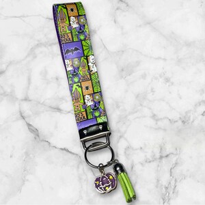 90's Ghoul Key Fob/retro Key Fob/spooky 90's Kid Keychain/90's Kid ...