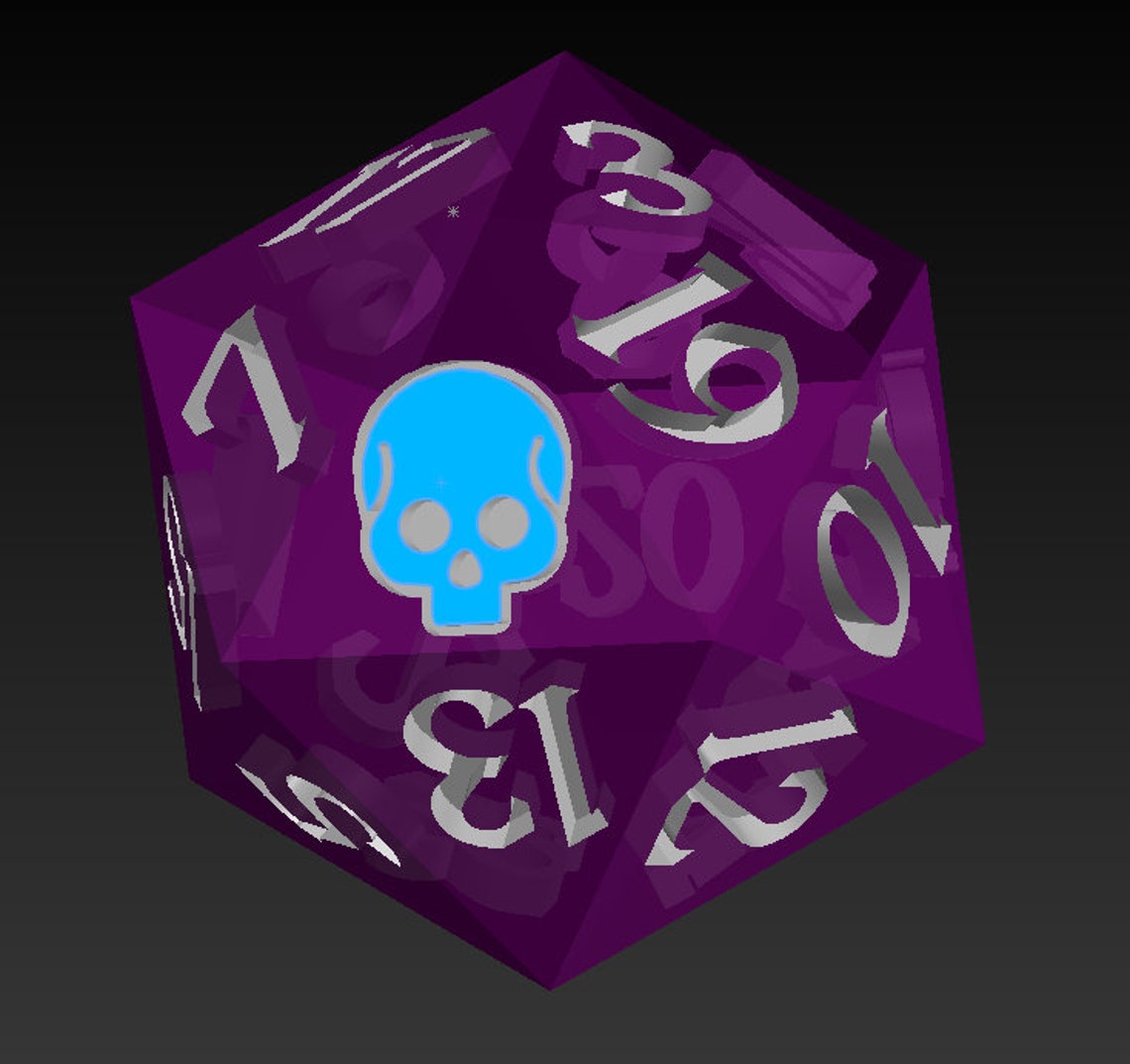 Custom Designed and 3D Printed Dice Masters - Etsy