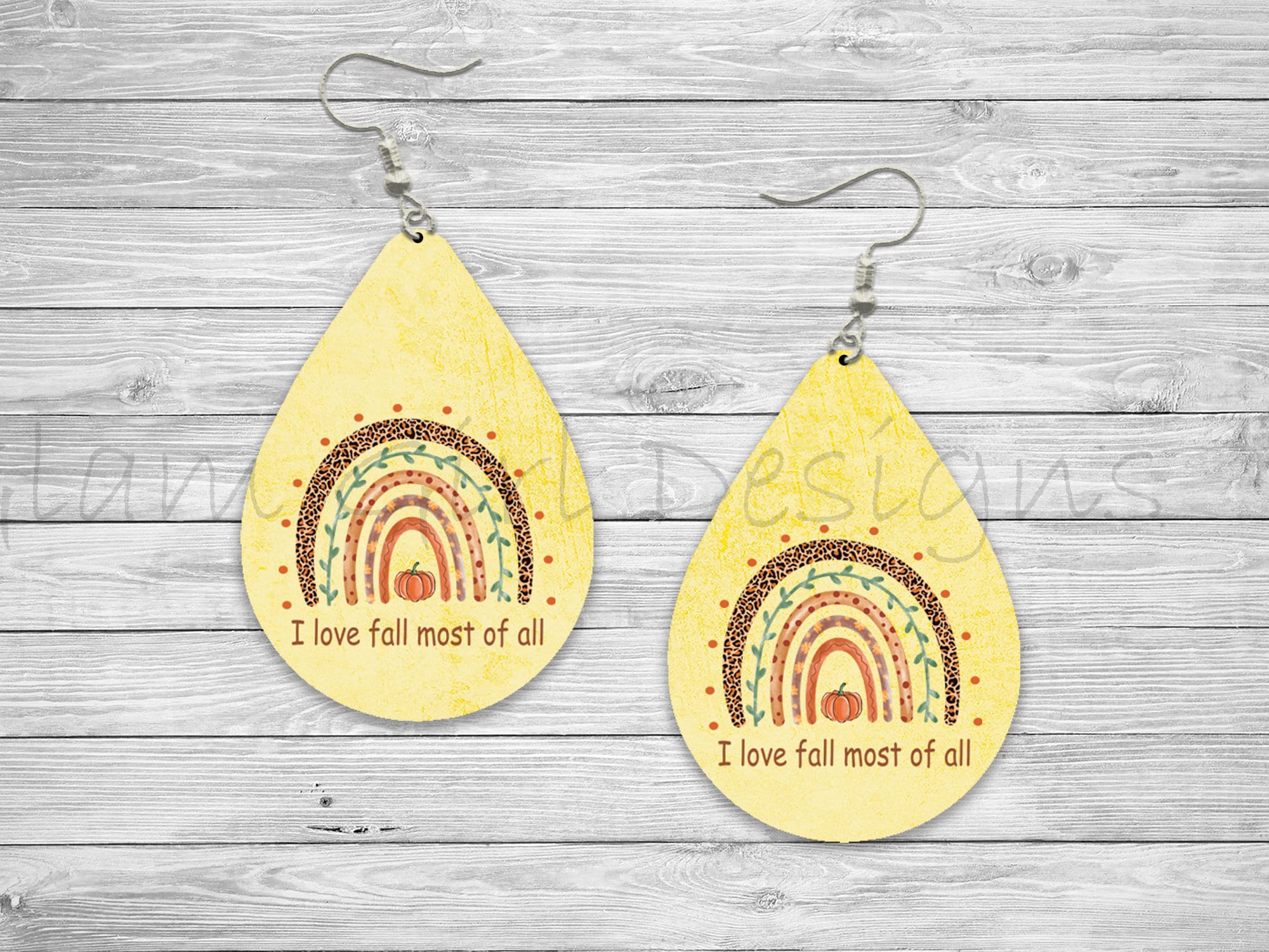 10 Fall Best Seller Bundle Sublimation Earring Designs - Etsy