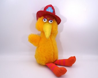 Vintage Big Bird Plush - Etsy
