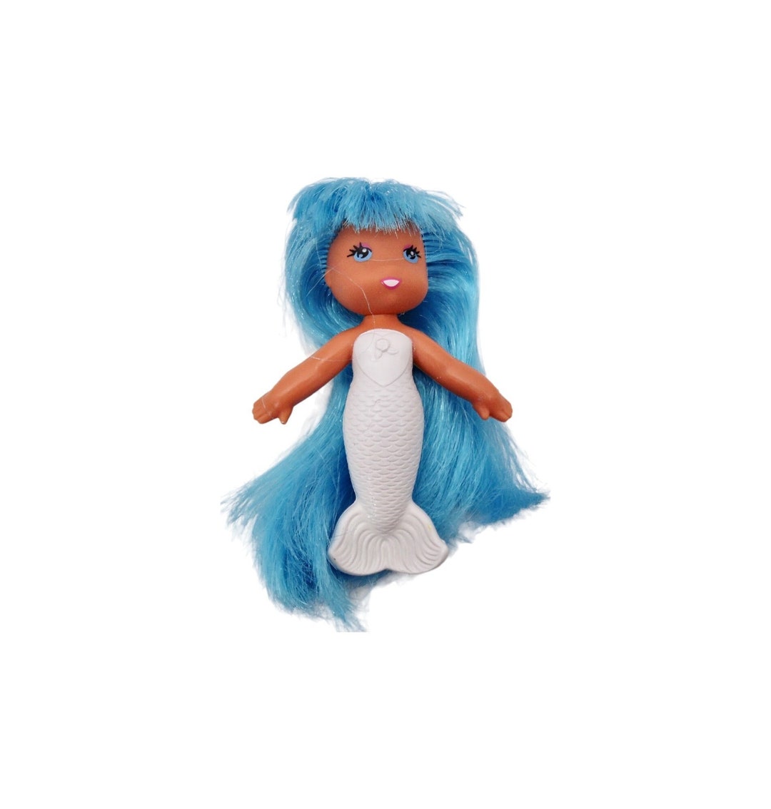 Sea Wees Tropigals Camille Mermaid Doll With Blue Hair & White Body ...