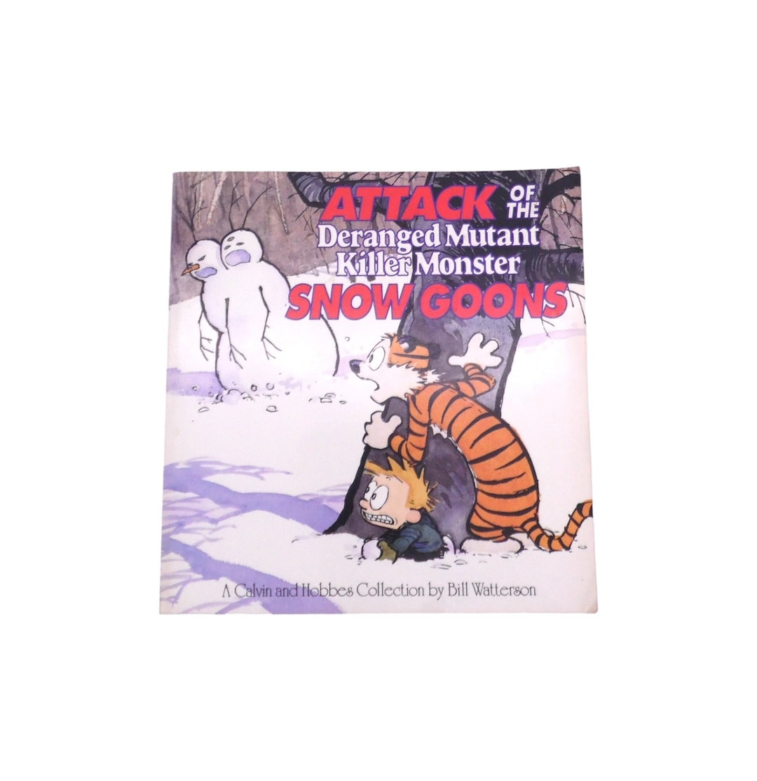 Calvin and Hobbes Book Attack of the Deranged Mutant Killer Monster ...