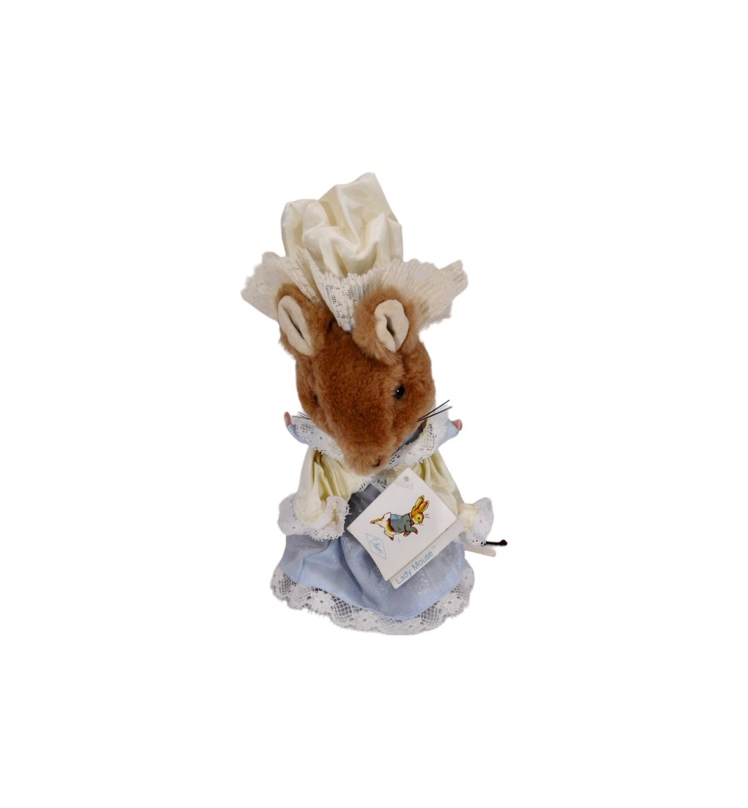1986 Beatrix Potter Lady Mouse Eden Toys 10 Plush Stuffed Animal With ...