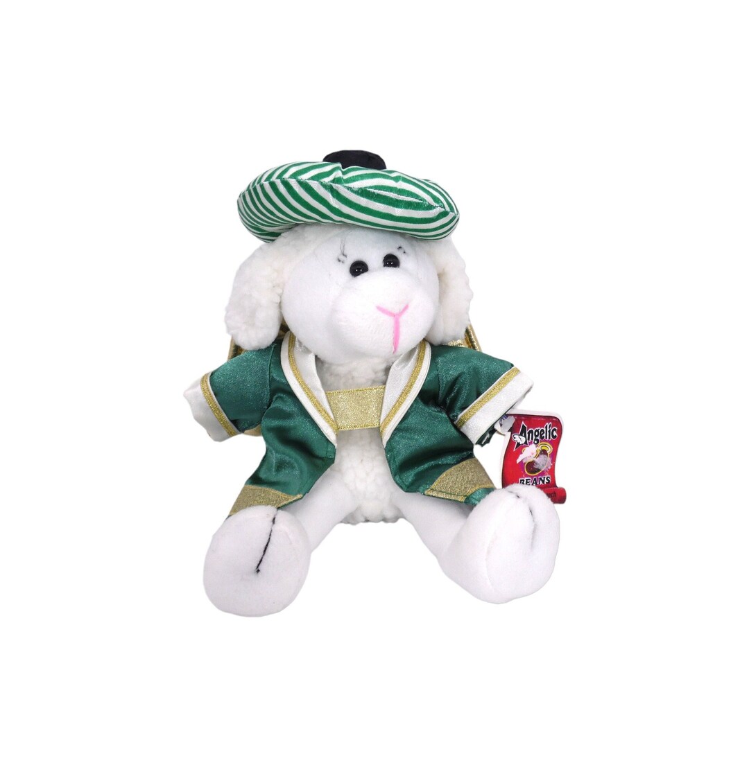 1990's Angelic Beans Plush Lamb With Wings by Protech Myrrh #00878 ...