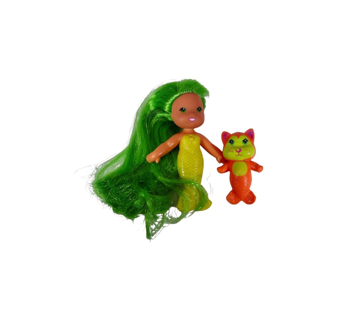 Sea Wees Tropigals Oceanna & Seaser Cat Mermaid Dolls Vintage Kenner ...