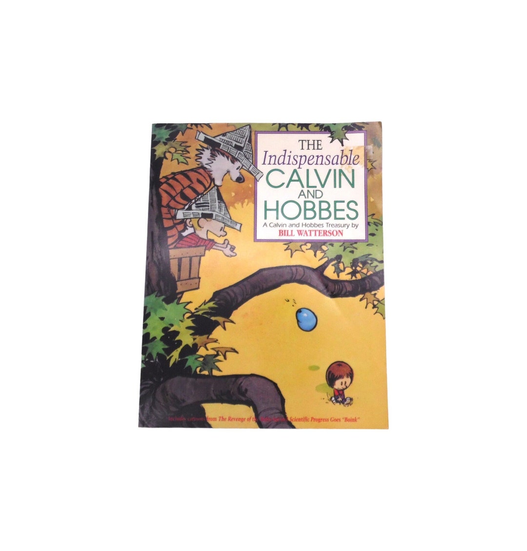 Calvin and Hobbes Book the Indispensable Calvin and Hobbes by - Etsy