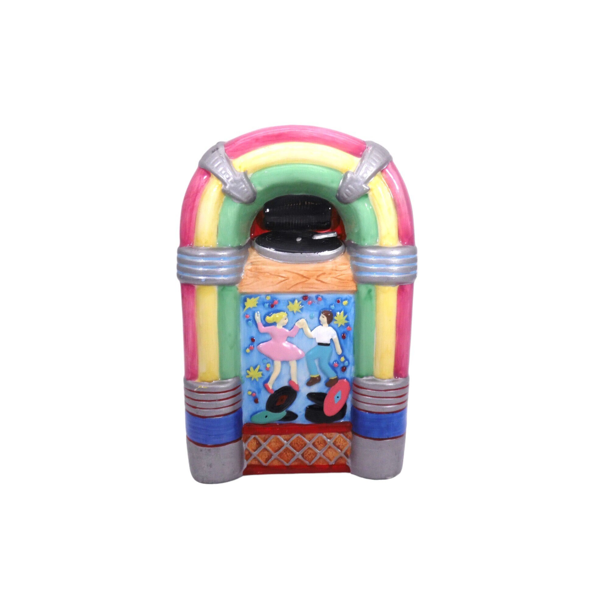 Vintage Jukebox Sock Hop Coin Bank Russ Berrie - Etsy