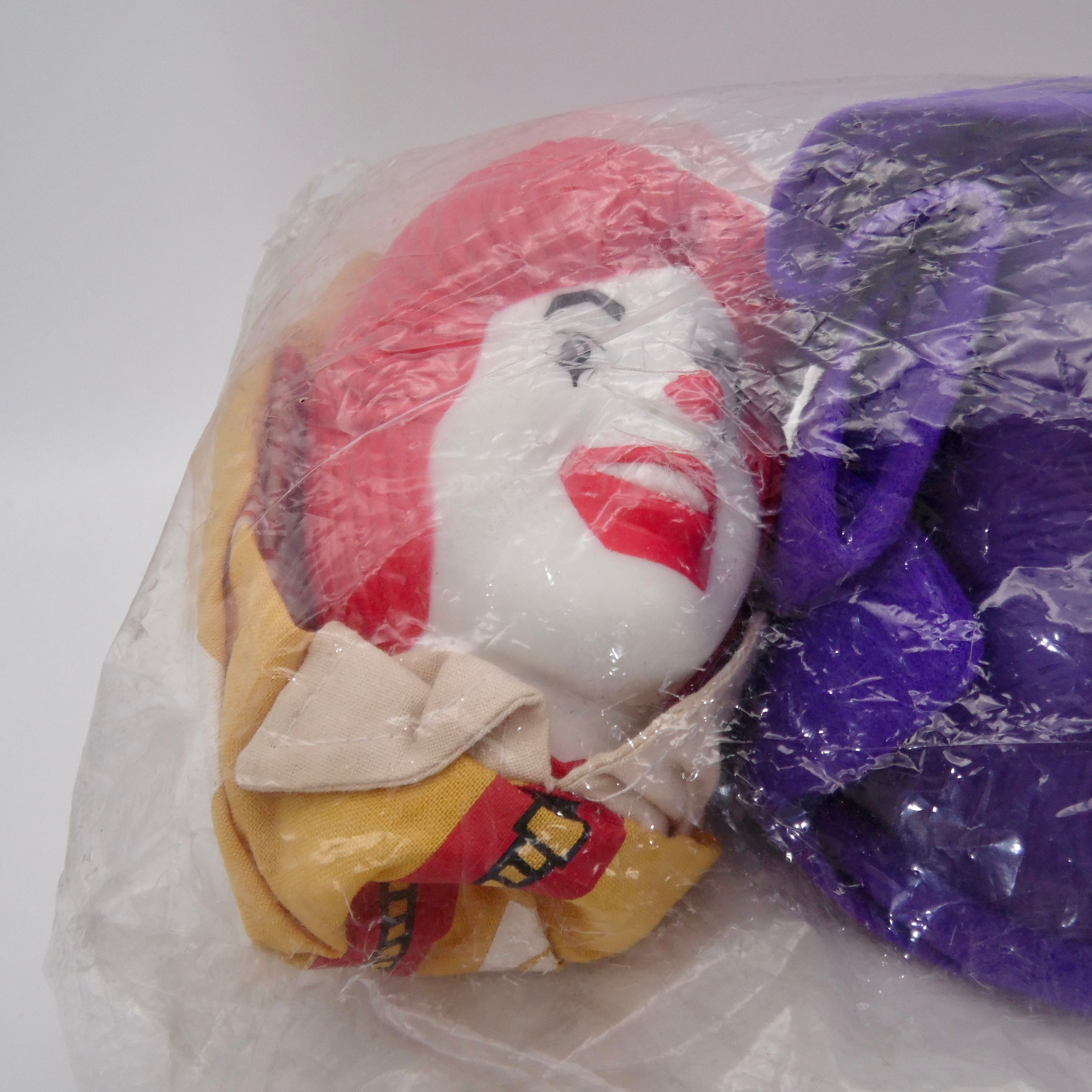 Vintage 1993 Mcdonalds Hand Puppets Ronald Mcdonald, Grimace ...