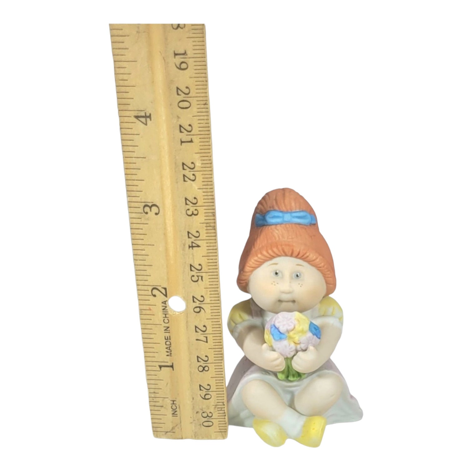 Vintage 1984 Cabbage Patch Kids Porcelain Figurine Red Head - Etsy