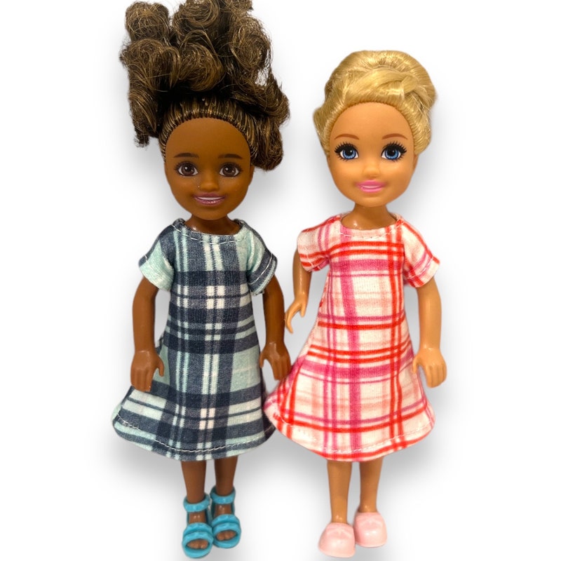 Barbie Plaid Dress - Etsy