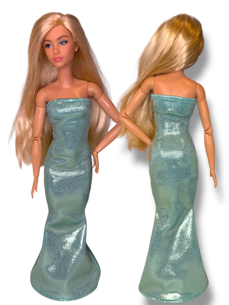 Strapless Dress for 11.5” Fashion Doll - Etsy