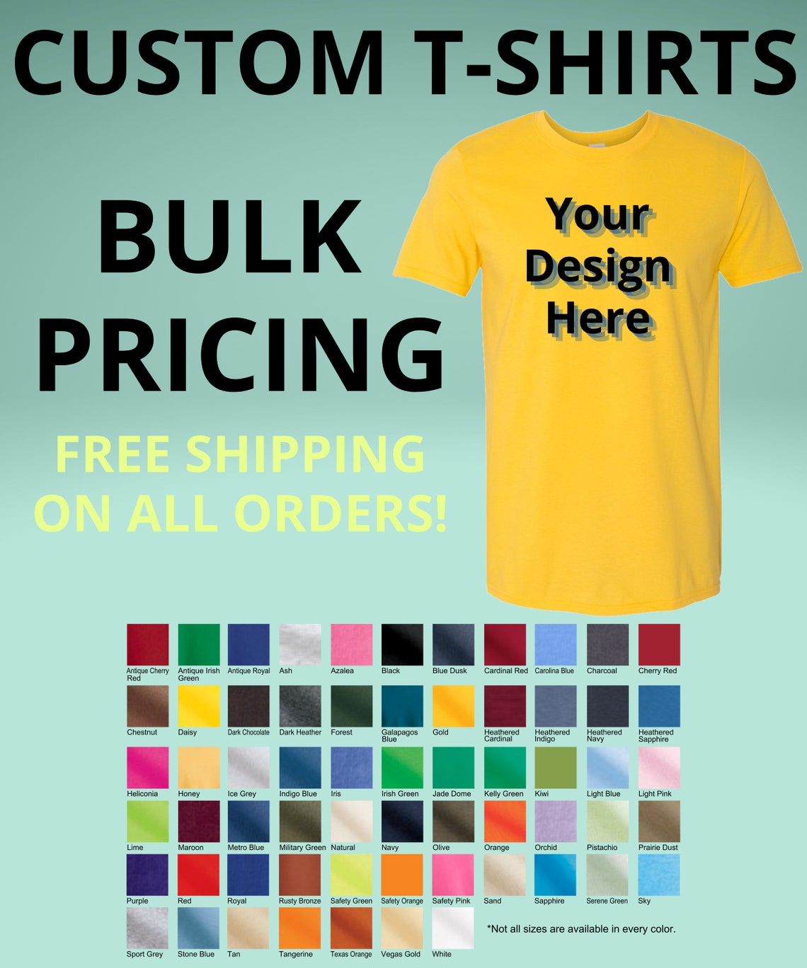 Custom Screen Print T shirts Teams Events Schools Etsy Custom Screen Print T shirts Teams Events Schools Etsy