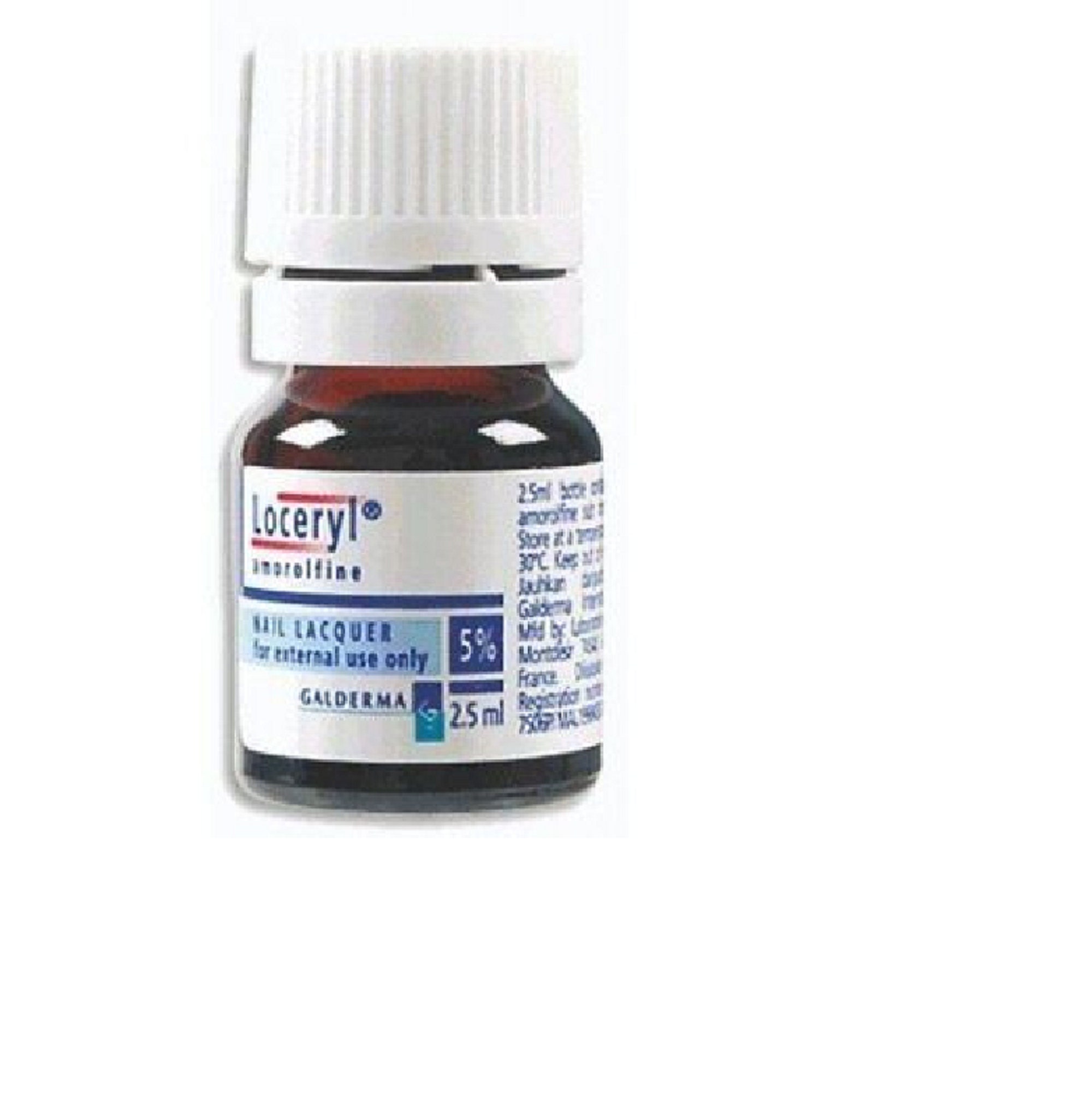 Laca de Uñas Loceryl 2,5ml. Para tratamiento de hongos en las uñas ...