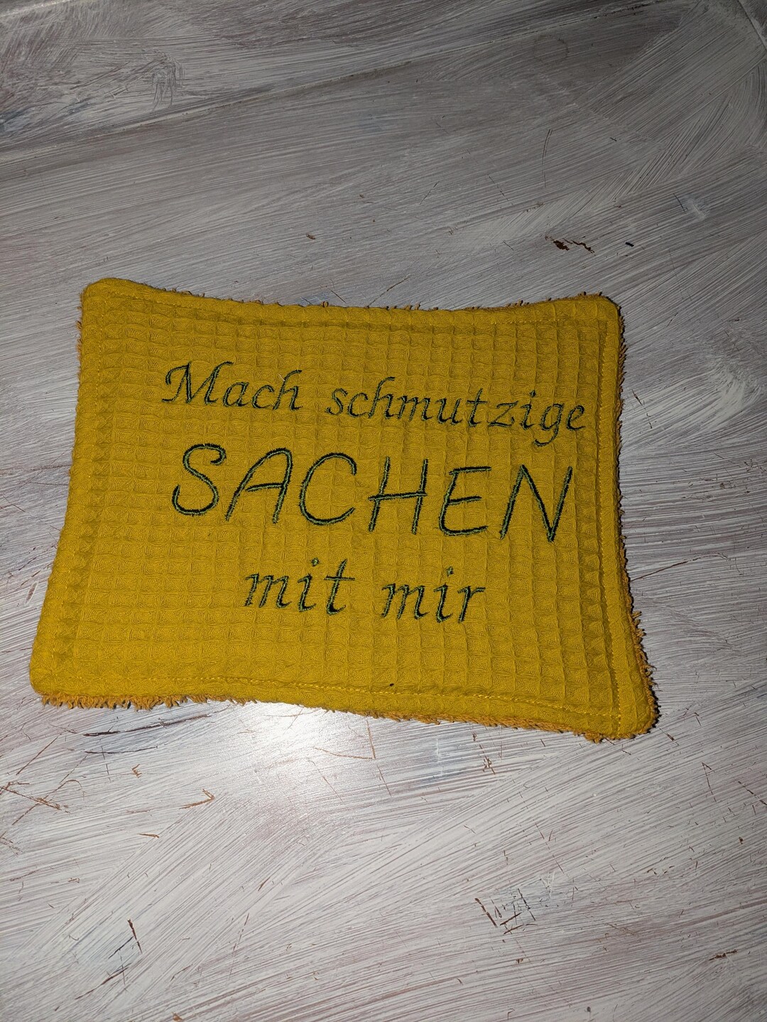 Spültücher nachhaltige Küchentücher aus Waffelpikee und Frottee 15*20cm ...