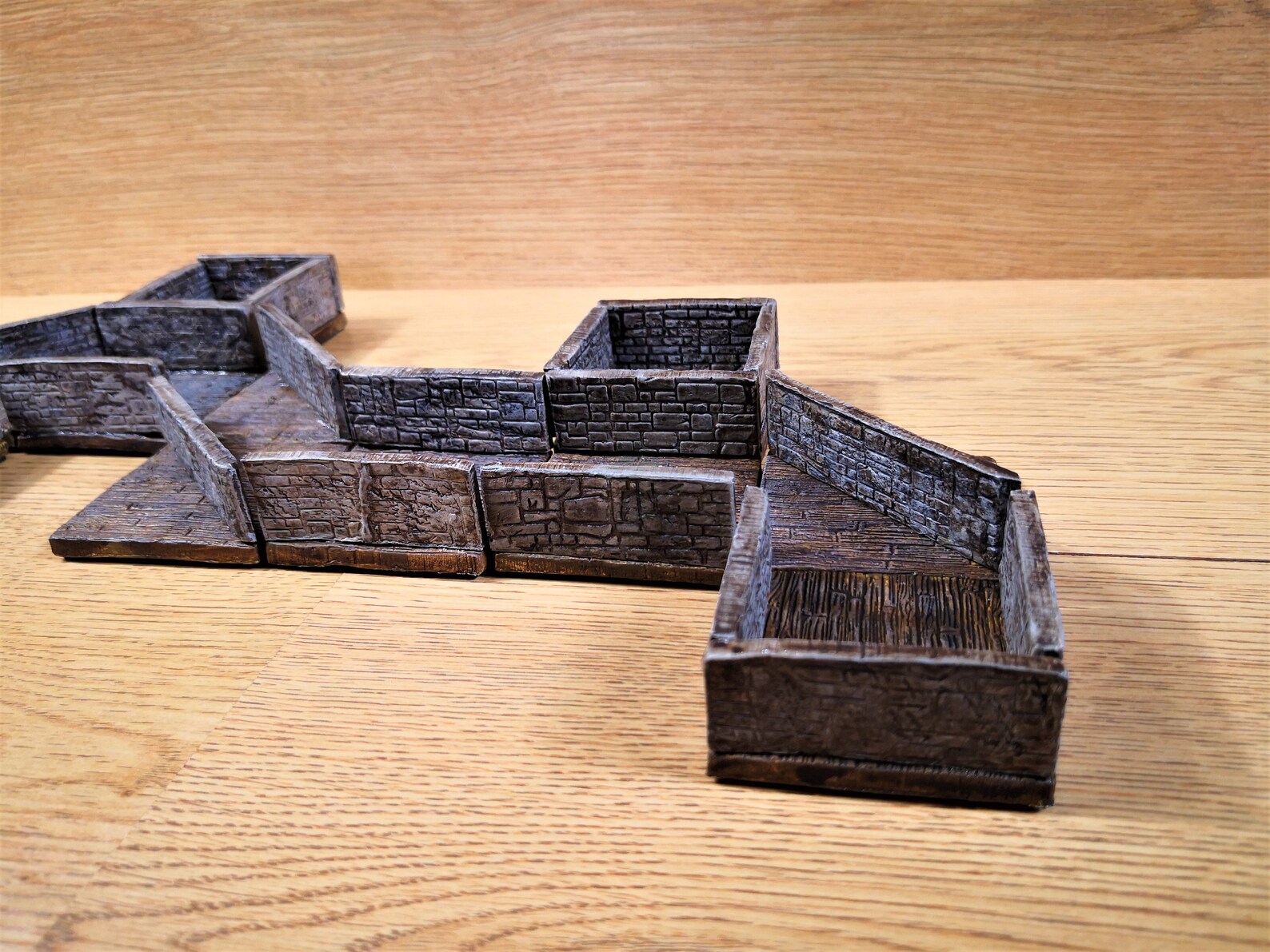 Dungeon Tiles Modular Tavern Tiles Wooden Floor Stone - Etsy