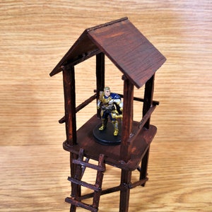 Painted Watch Tower Miniatures for Dungeons and Dragons | Dnd Guard ...
