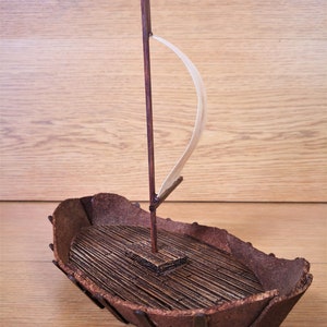 Sailing Boat Miniature for D&D TTRPG Painted Sailboat Tabletop Sail ...