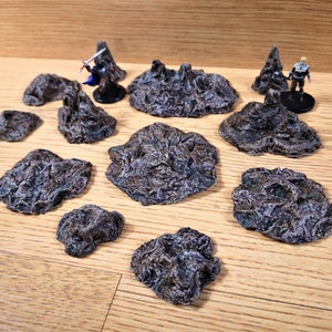 Cavern Terrain Stalagmites & Rocks | Dungeons and Dragons Scenery ...