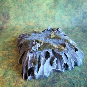 Wargame Rocky Hills Scatter Terrain Wargaming Terrain Dungeons and ...