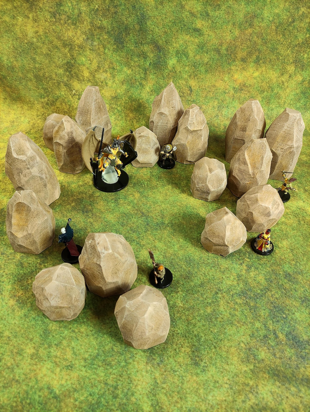 Standing Stones for D&D | Dnd Megaliths | Wargaming Painted Fake Rocks ...