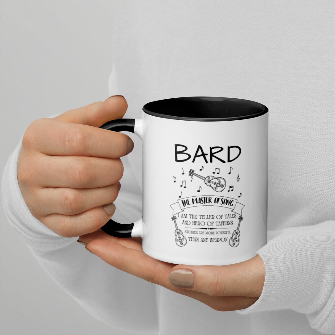 Dnd Dungeons and Dragons Mug | Bard Class D&D Coffee Mug | Best Bard ...