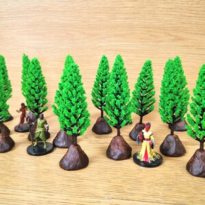 Scatter Terrain Trees for Dnd Assorted Playable Dnd Trees Tabletop ...