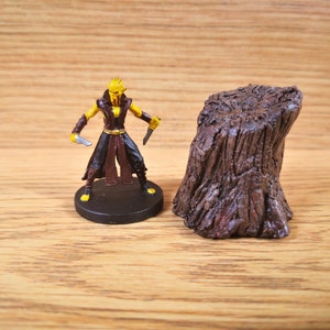 Painted Dnd Tree Stumps | Miniature Tree Trunks | Dungeons and Dragons ...