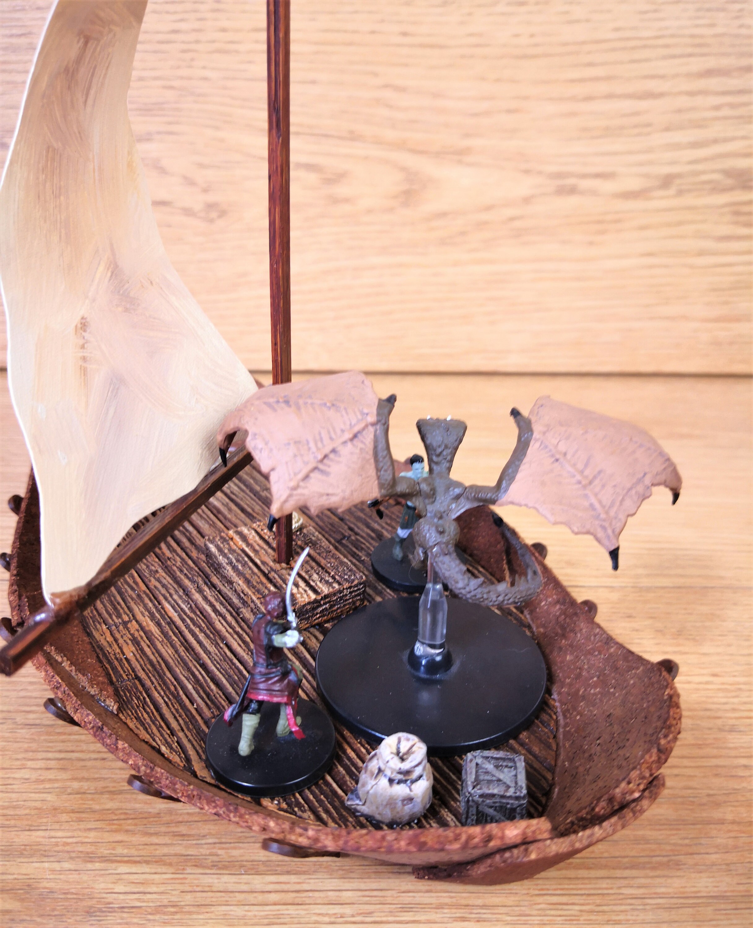 Sailing Boat Miniature for D&D TTRPG Painted Sailboat - Etsy UK