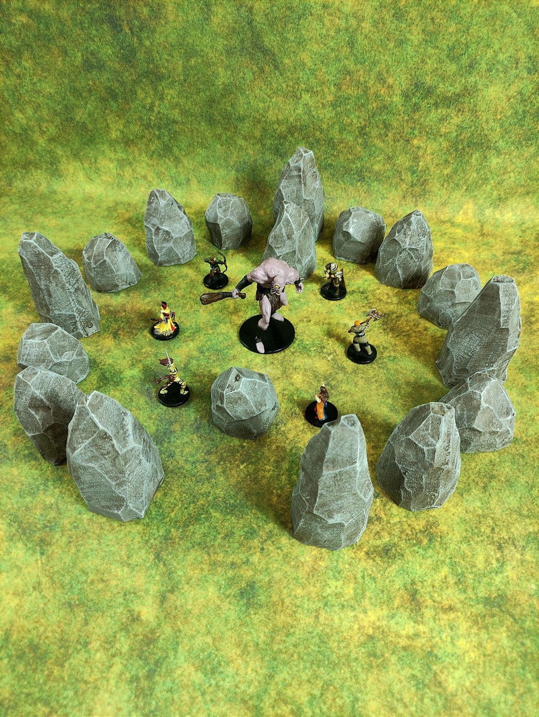 Tall Rocks for D&D | Dnd Individual Grey Stones | Wargaming Rock ...