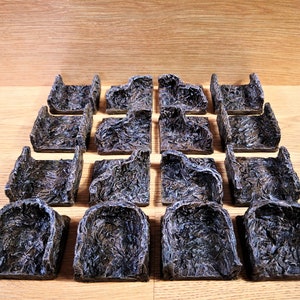 Dungeon Tiles Modular Cavern Tiles Dungeon Tiles Corridor Set of 16 ...