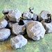 Individual Rocks Set Wargame Painted Terrain Big Rocks for Dungeons and ...