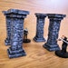 Painted Pillars for Dnd Tabletop Columns Dungeons and - Etsy