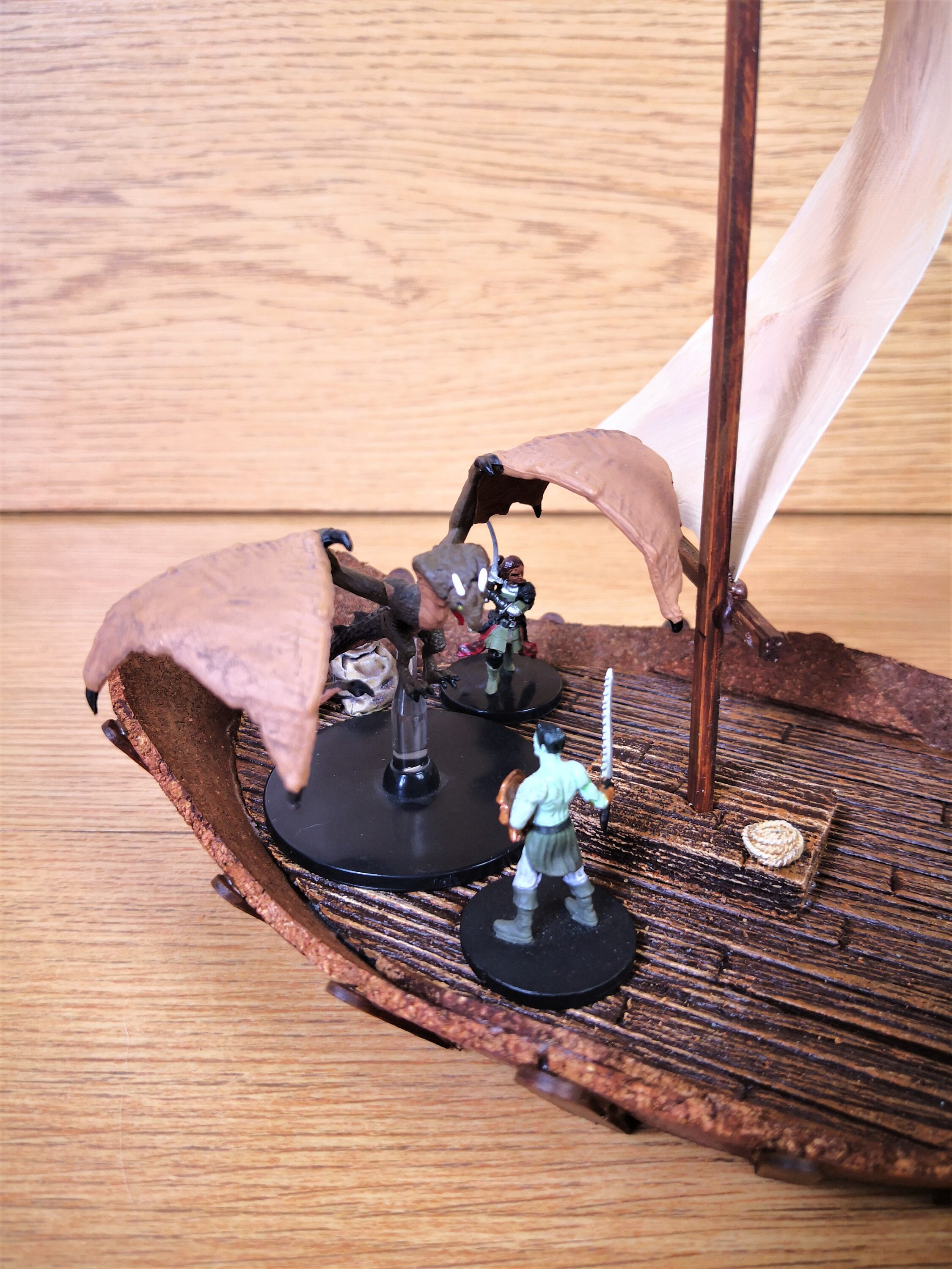 Sailing Boat Miniature for D&D TTRPG Painted Sailboat - Etsy UK