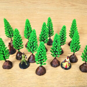 Scatter Terrain Trees for Dnd Assorted Playable Dnd Trees Tabletop ...