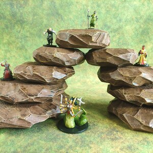 Modular Rock Formations | Double Sided Rocky Hills | Dnd Terrain ...