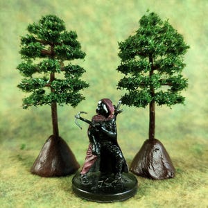 Scatter Terrain Trees for Dnd | Assorted Playable Dnd Trees | Tabletop ...