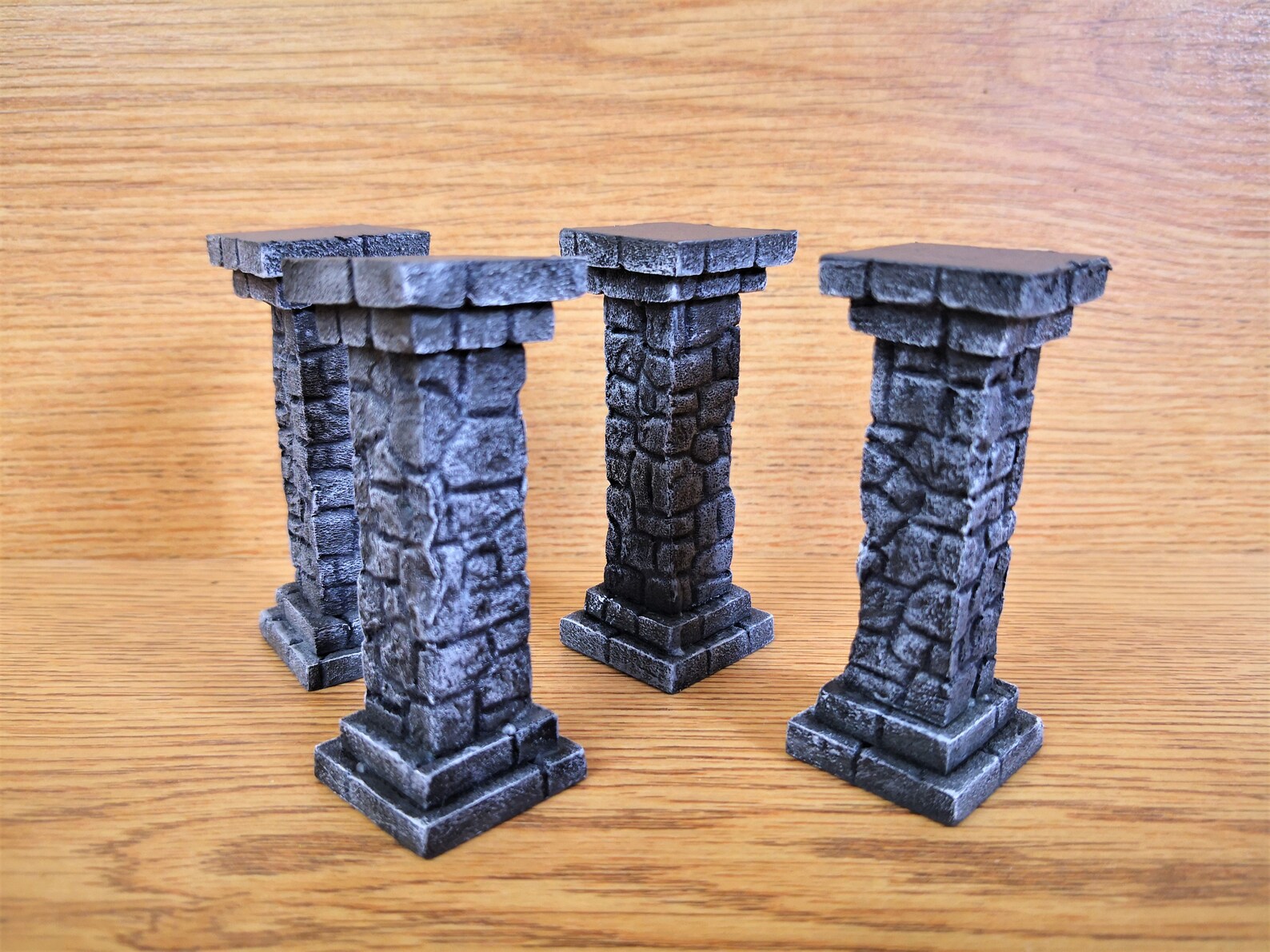 Painted Pillars for Dnd Tabletop Columns Dungeons and - Etsy