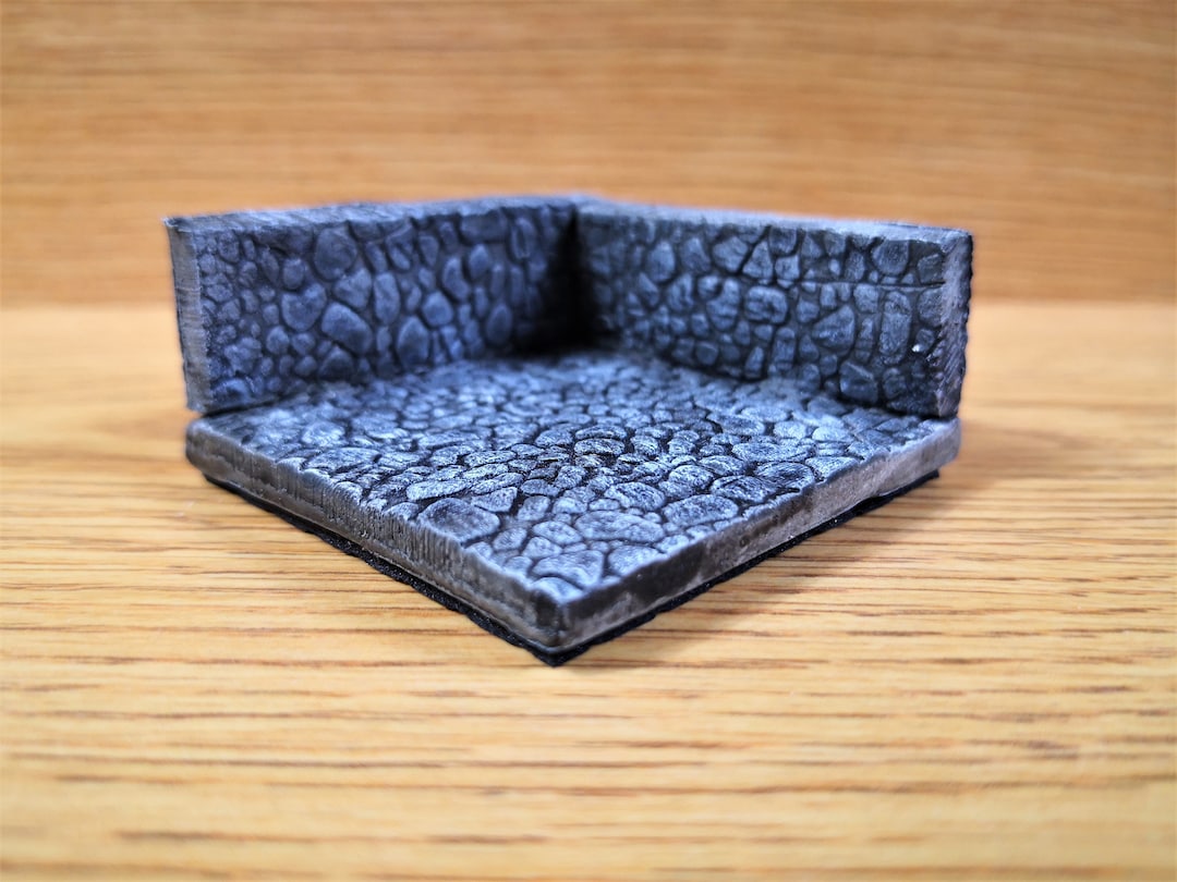 Dungeon Tiles Modular Dungeon Tiles Corner Tile Hand Painted Dnd ...