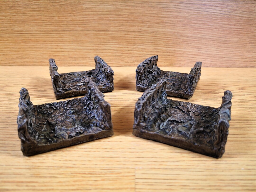 Dungeon Tiles Modular Cavern Tiles Corridor Tiles Set of 4 Hand Painted ...