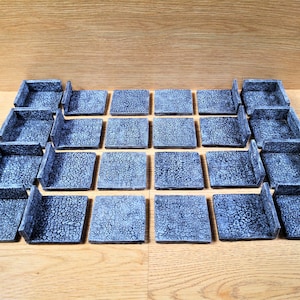Dungeon Tiles Modular Dungeon Tiles Dungeon Tiles Basic Set of 24 Hand ...