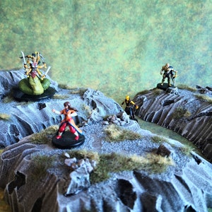Wargame Rocky Hills Scatter Terrain Wargaming Terrain Dungeons and ...