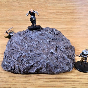 Painted Cliff Dnd Terrain | Dungeons and Dragons Scenery | Handmade Dnd ...
