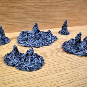 Dungeon Terrain Stalagmites & Rocks | Dungeons and Dragons Scenery ...
