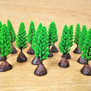 Scatter Terrain Trees for Dnd Assorted Playable Dnd Trees Tabletop ...