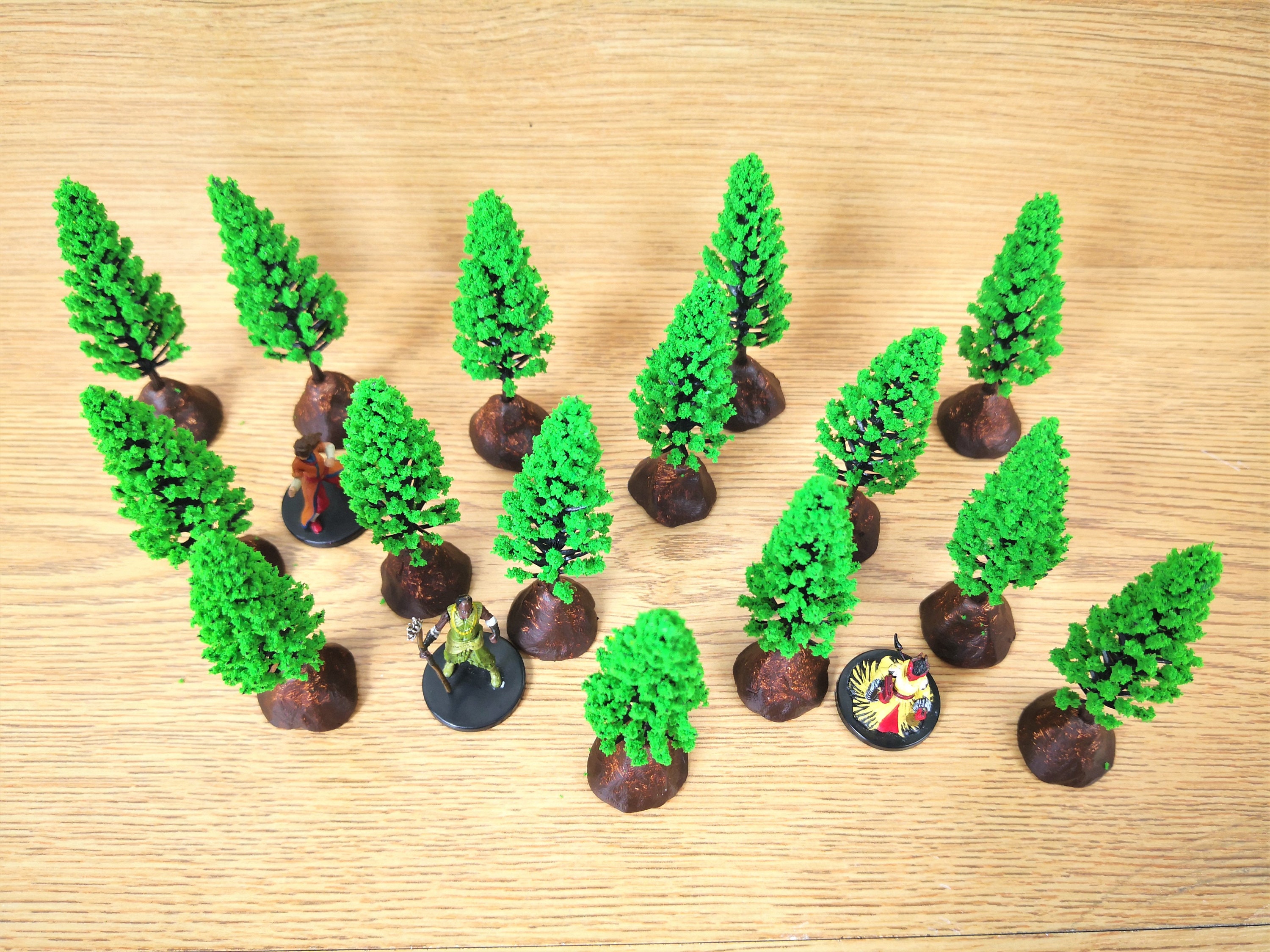 Scatter Terrain Trees for Dnd Assorted Playable Dnd Trees - Etsy UK